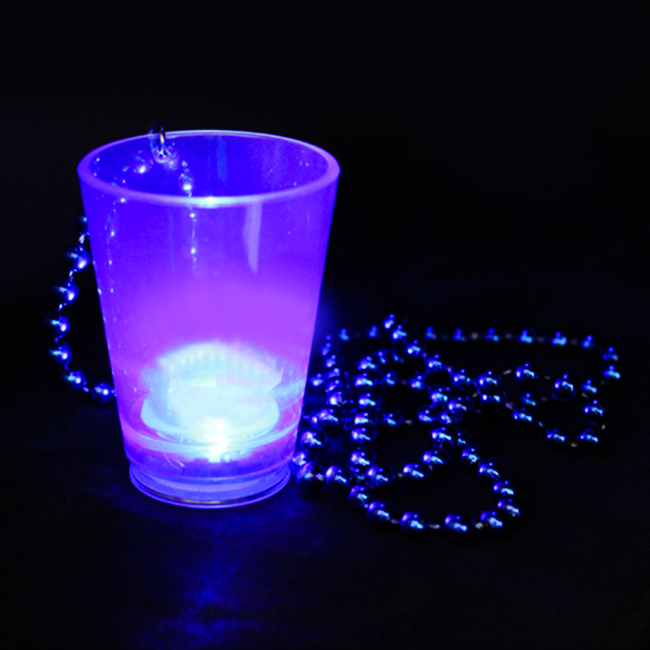 Plastic Light-up Flashing Led Shot Glasses/cups - Liquid Activated ...