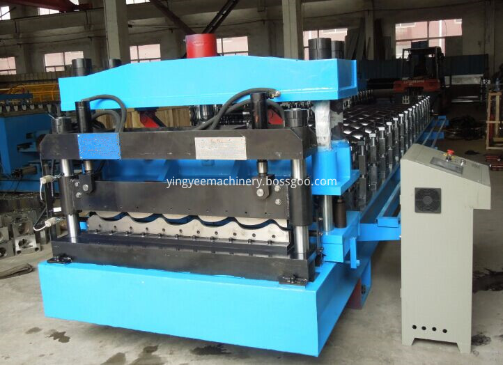 Cold Bending Glazed Steel Roof Tile Machine, High Quality Cold Bending ...