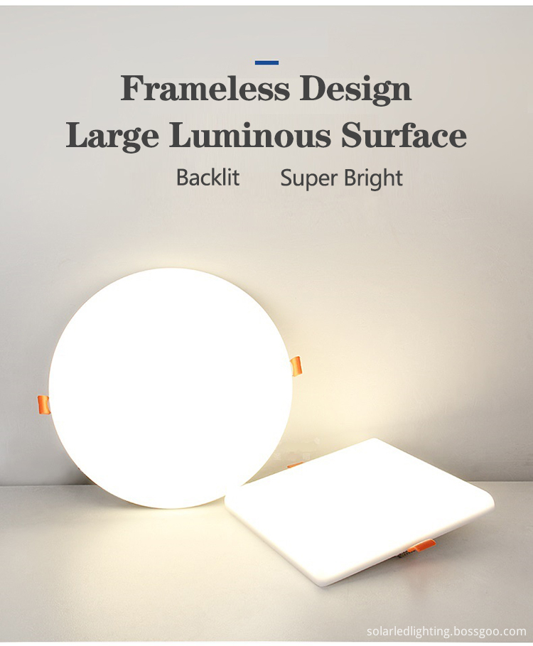 Adjustable Round Square Recessed Led Panel Light, High Quality ...