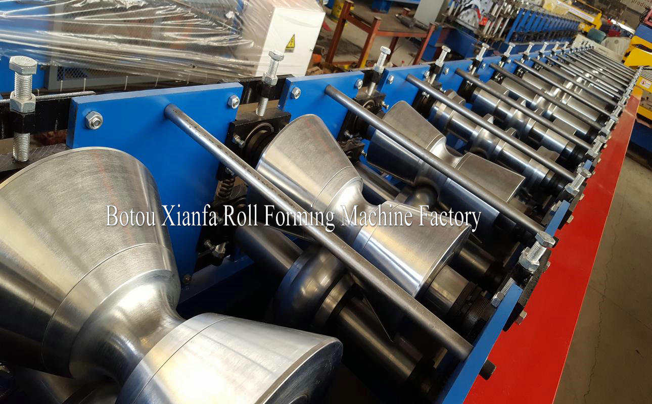 Metal Roof Sheet Ridge Cap Roll Forming Machine, High Quality Metal ...