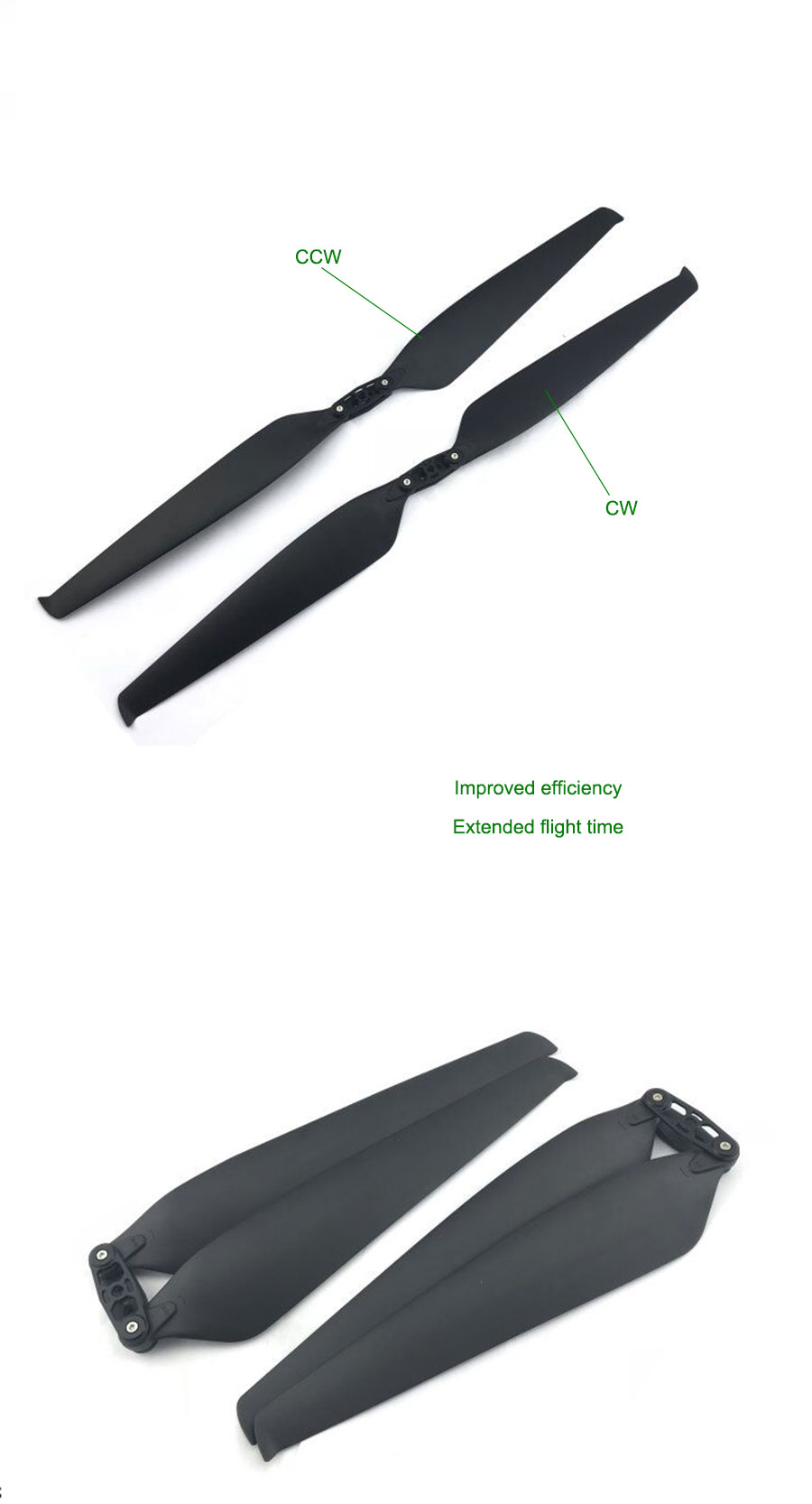 24 Inch Foldable Propeller Carbon Nylon Uav Propeller Cw Ccw 2470 ...