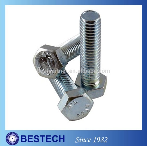 Stainless Steel Flat Hex Bolt Galvanized Hex Flat Bolt In Stock, High ...
