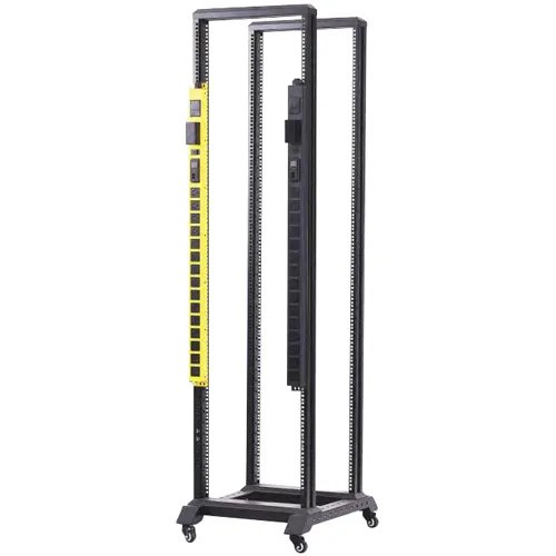 4 Post Open Frame Rack For Data Center, High Quality 4 Post Open Frame ...