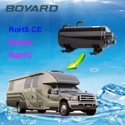 Hvac With Horizontal Rotary Compressor For Locomotive Air Conditioning ...