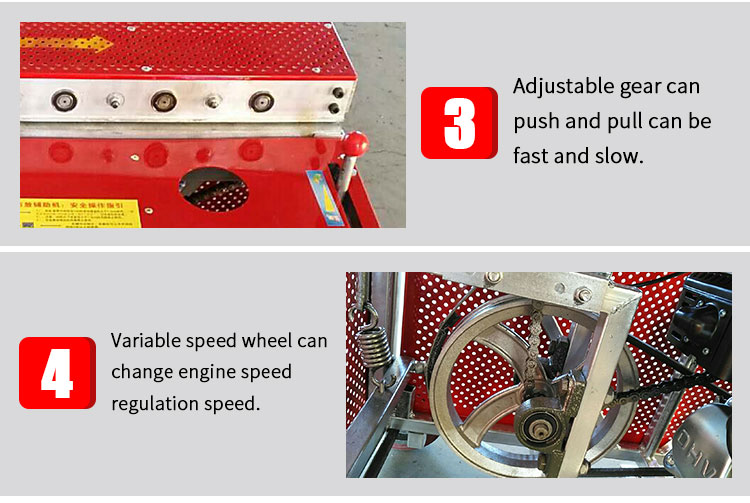 Engine Powered Fiber Optical Cable Tractor, High Quality Engine Powered ...