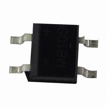 Bridge Rectifier With Mb6s/1a/600v, Glass Passivated Chip Junctions ...