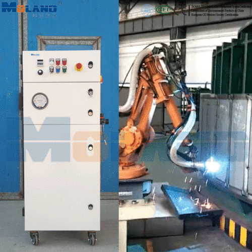 High Negative Pressure Welding Dust Filtration Collector, High Quality ...