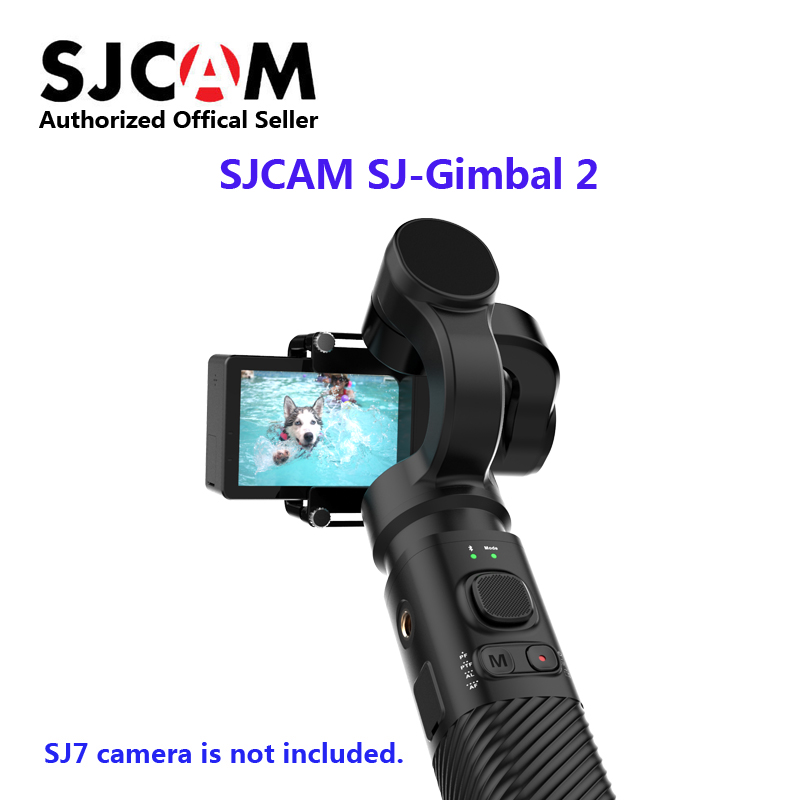 Sjcam Handheld Gimbal Sj-gimbal 2 3-axis Stabilizer Bluetooth Control ...