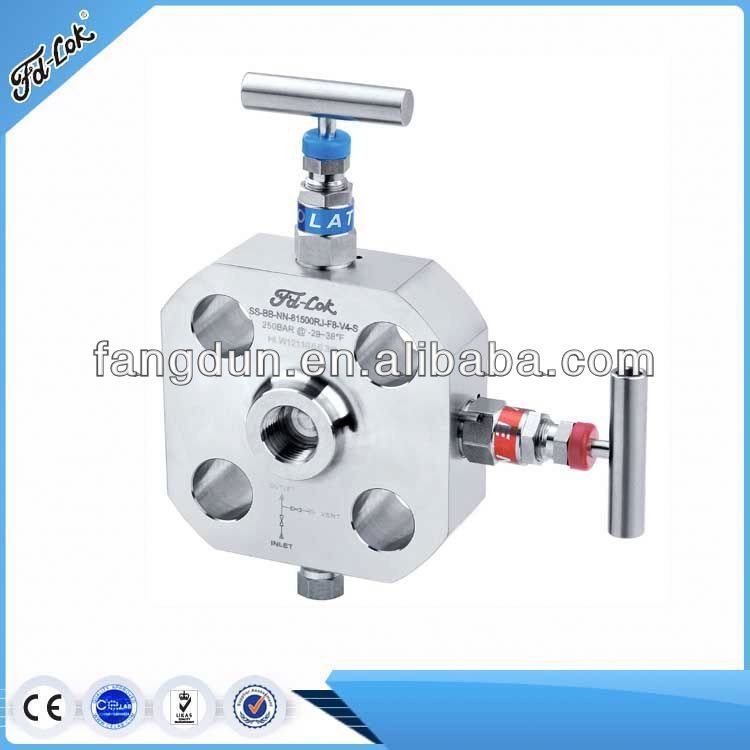 Stainless Steel Double Block And Bleed Valve | Dbb Valve | Monoflange ...