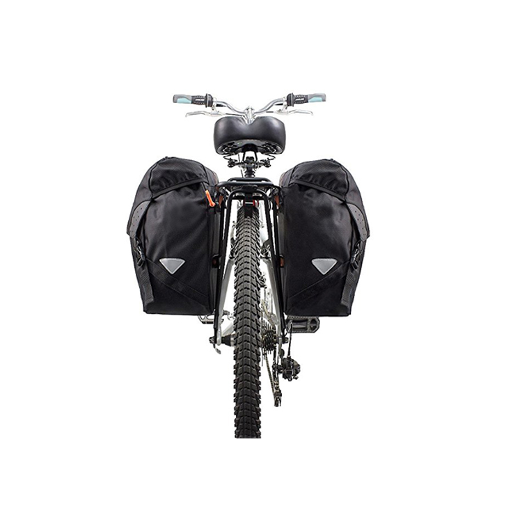 Clip-on Quick Release Double Pannier Bicycle Saddle Bag, High Quality ...