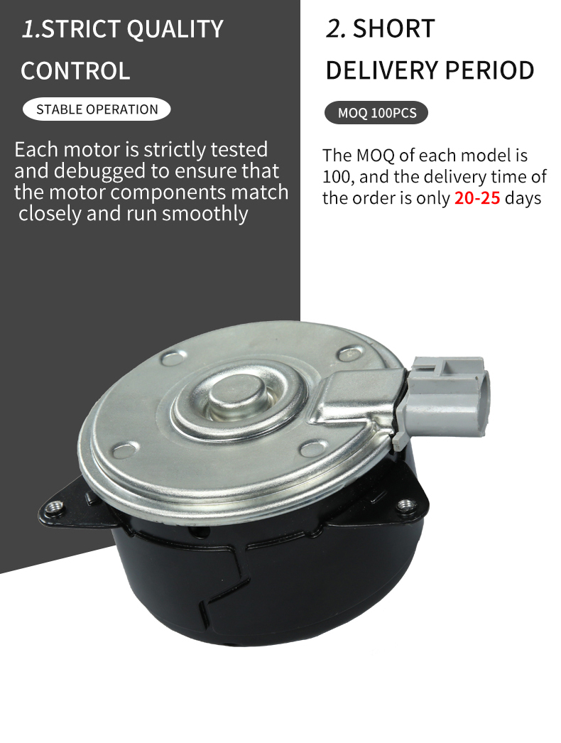 มอเตอร์พัดลมระบายความร้อนหม้อน้ำ Toyota 16363-0h220 16363-28170 คุณภาพ ...