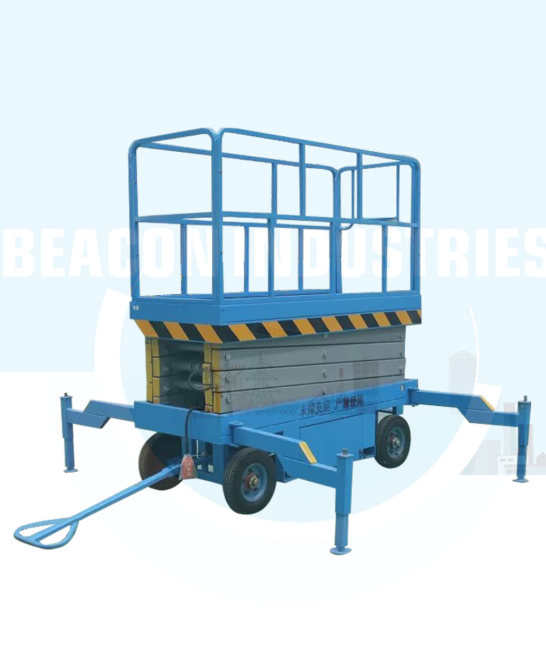 Compact 500kg Hydraulic Scissor Lift For Painting, High Quality Compact ...