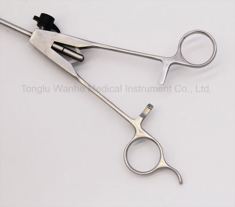 Laparoscopic Needle Holder V Type Handle Ratchet, High Quality ...
