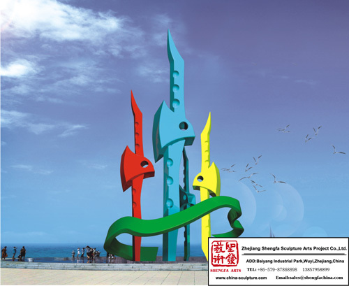 Plaza Famous Stainless Steel Sculpture, High Quality Plaza Famous ...