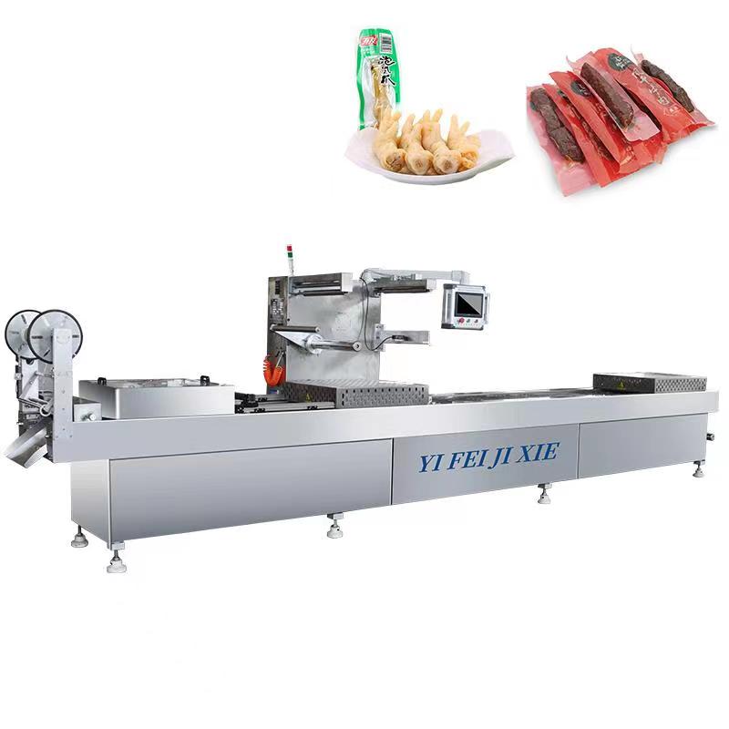 Sausage And Cheese Vacuum Thermoforming Packaging Machine, High Quality ...