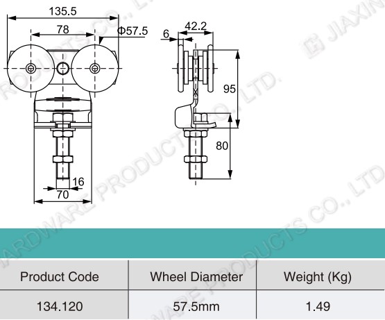 Sliding Door Roller Wheel For Sliding Hanging Door, High Quality ...
