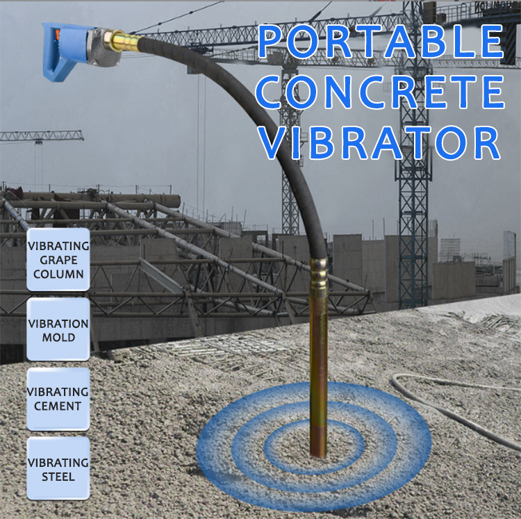 Wholesale 220v 50/60hz Portable Electric Concrete Vibrator For ...