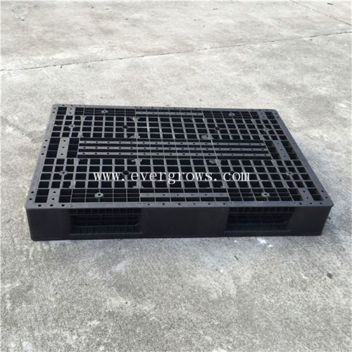 1200x1000mm Double Deck 4 Ways Entry Stacking Plastic Rice Reversible ...