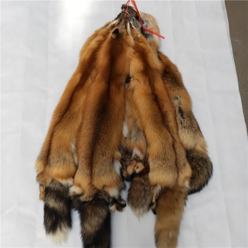 Red Fox Fur Skin Tanned Skins Red Fox Fur Pelt, High Quality Red Fox ...
