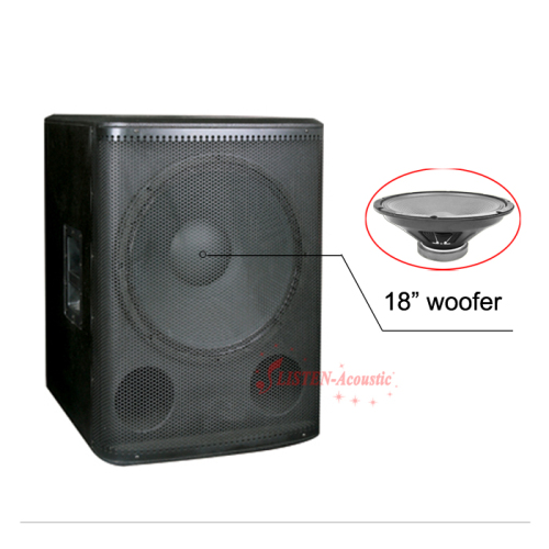 18 Inch Pro Subwoofer Speaker Box Wg-181, High Quality 18 Inch Pro ...