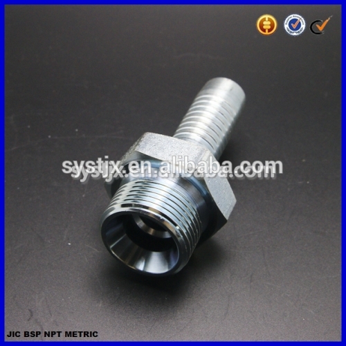 Metric Bsp Jic Npt Threaded Hydraulic Male Connector, High Quality ...