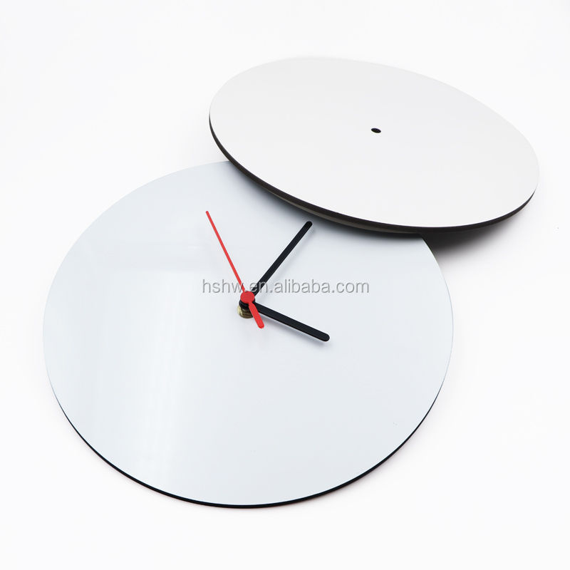Printable Sublimation Round Mdf Clock Blank, High Quality Printable ...