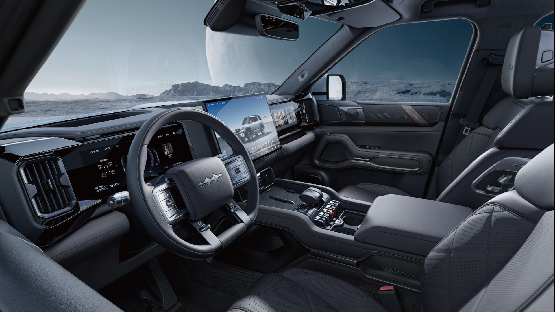 Chinese Phev Electric Suv: Luxury Formula Leopard 8 Byd 7 6 Seats ...