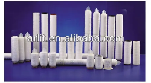 High Flow Rate Membrane Pleated Water Filter Cartridge, High Quality ...