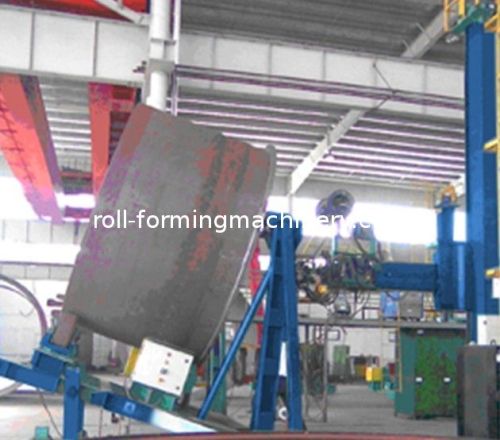 Tilt Rotator For Wind Power Tube Flange Welding / Wind Tower Production ...