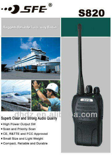 Sfe S820 Cheap Vhf Uhf Two Way Radio, High Quality Sfe S820 Cheap Vhf ...