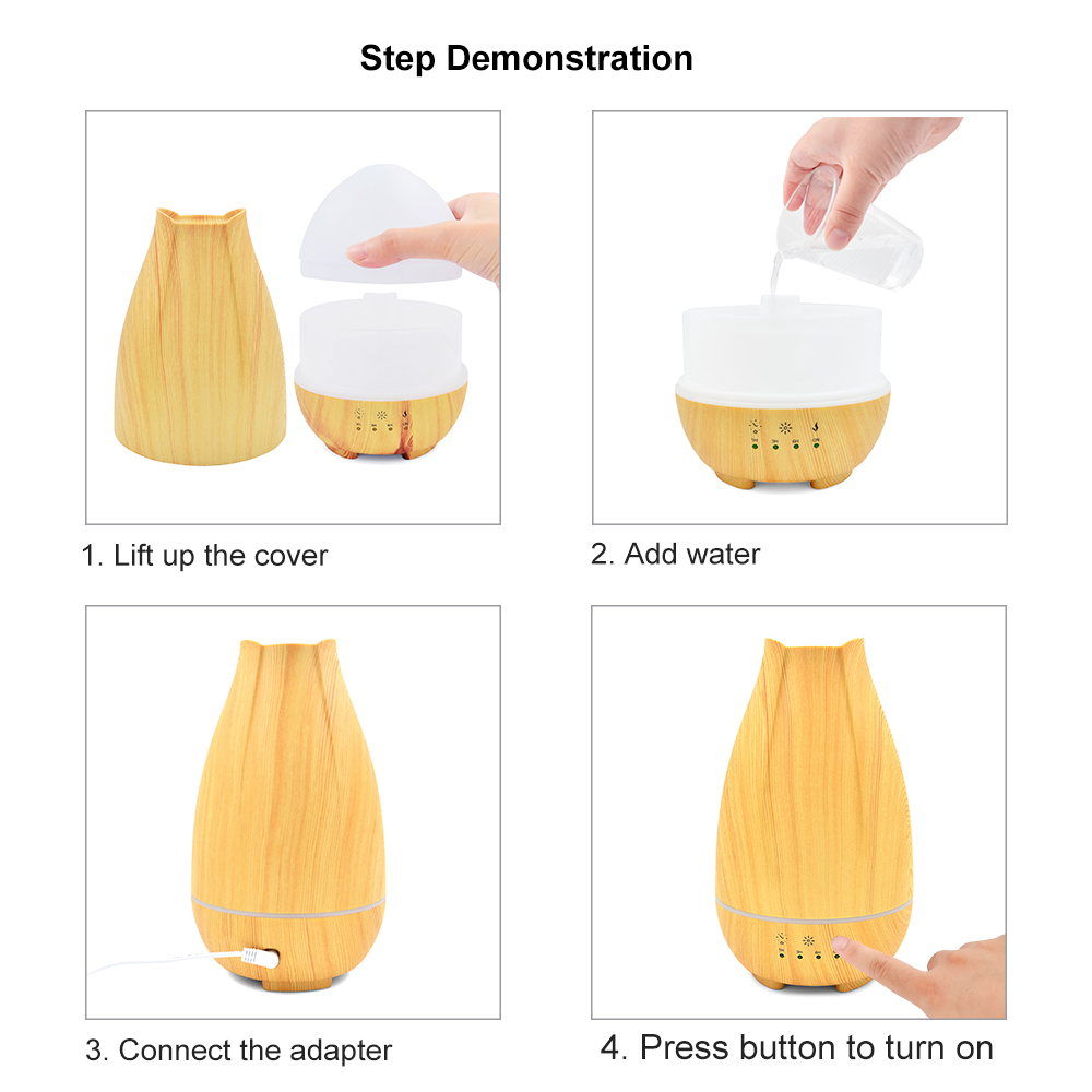 ไม้ไฟฟ้า Ultrasonic 500ml วาล์วน้ำมันหอมระเหย คุณภาพสูง ไม้ไฟฟ้า Ultrasonic 500ml วาล์วน้ำมันหอม ...