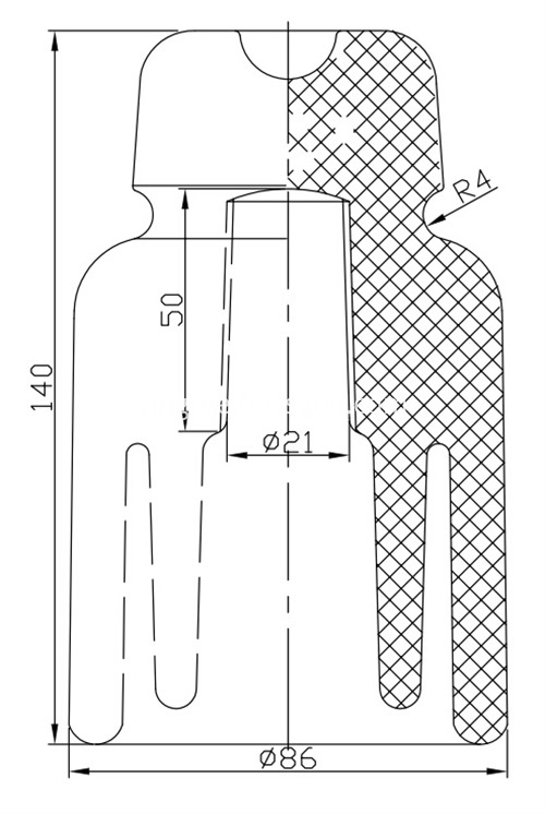 Tele Line Pin Insulator Rm-1 คุณภาพสูง Tele Line Pin Insulator Rm-1 บน ...