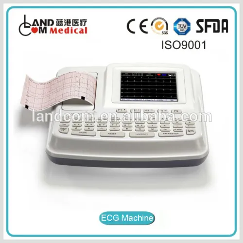 6 Channel Ecg Machine With Ce, High Quality 6 Channel Ecg Machine With ...
