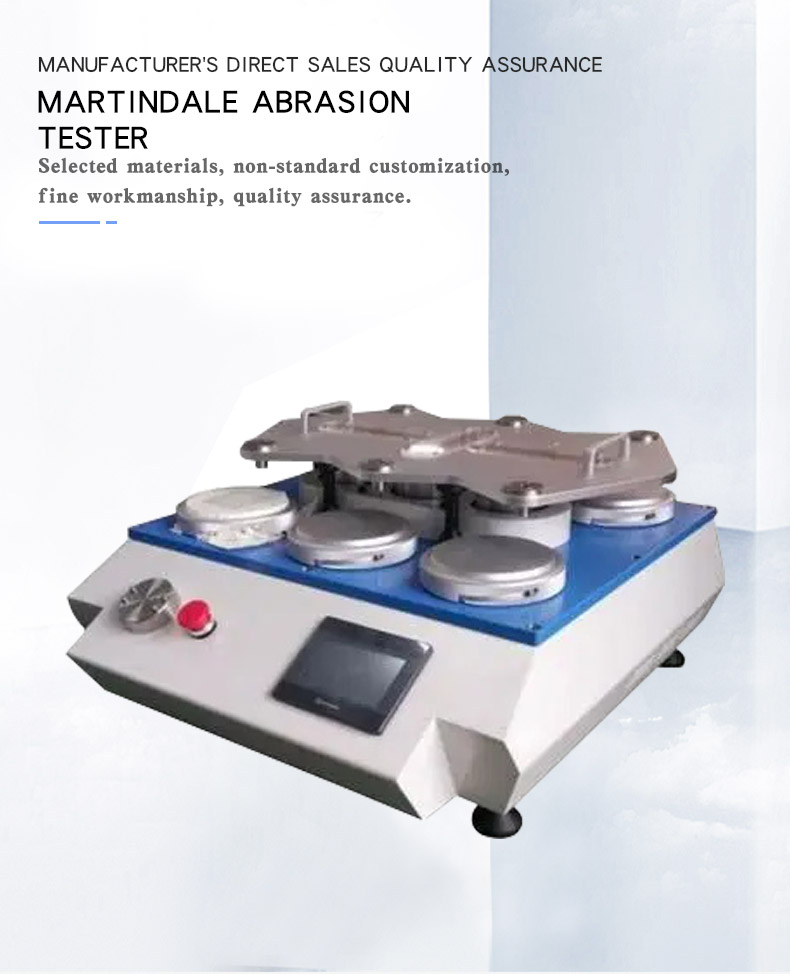 Martindale Abrasion Resistance Testing Machine For Fabric And Textile ...