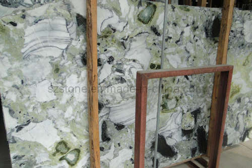 Natural Ice Jade Marble Slab, High Quality Natural Ice Jade Marble Slab ...