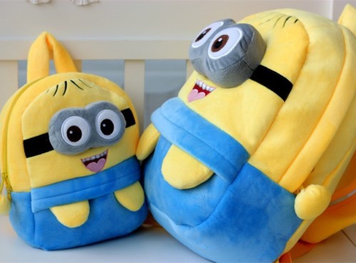 Minions Kids Bag / Minions School Backpack, High Quality Minions Kids ...