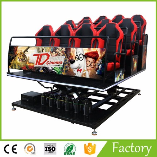 Hot Selling 6 Dof Electric System Hydraulic 5d 6d 7d Cinema Equipments ...
