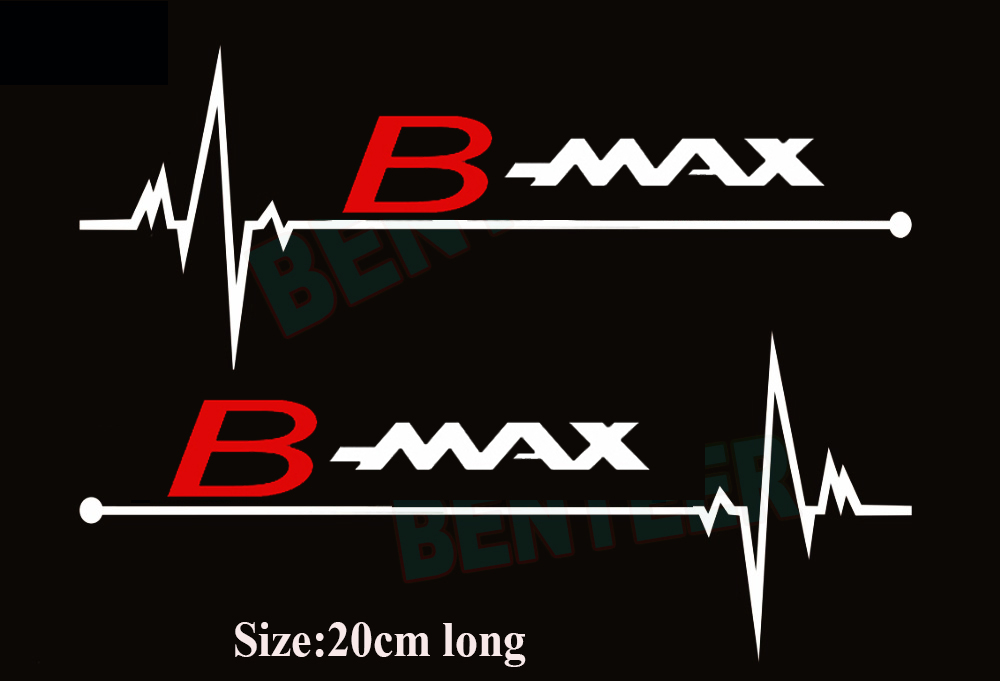 2pcs/lot Car Windows Sticker For Ford Smax S-max Cmax C-max Bmax Car ...