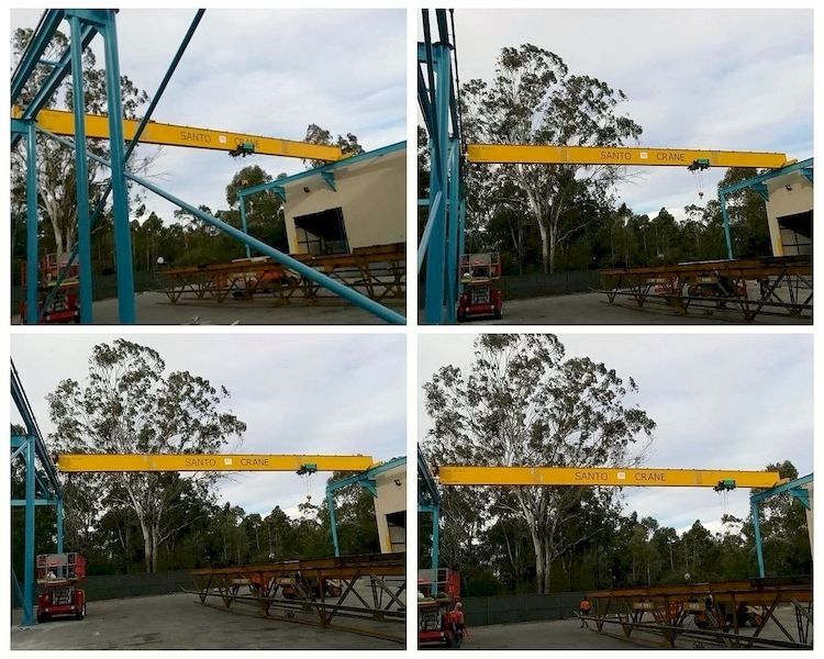 High Quality 30 Ton Electric Motor Drive Gantry Crane, High Quality ...