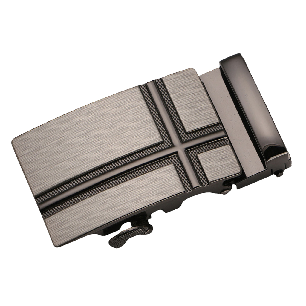 Metal Automatic Slide Buckle Replacement Ratchet Belt Buckle Formal ...
