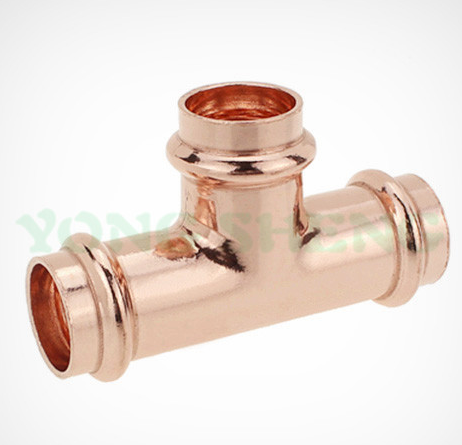 V-press Fitting Equal Tee, Bossgoo.com의 고품질 V-press Fitting Equal Tee