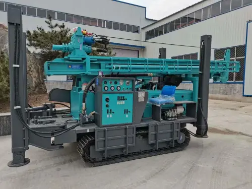 Borehole Air Compressor Hammer Water Well Drilling Rig, High Quality ...