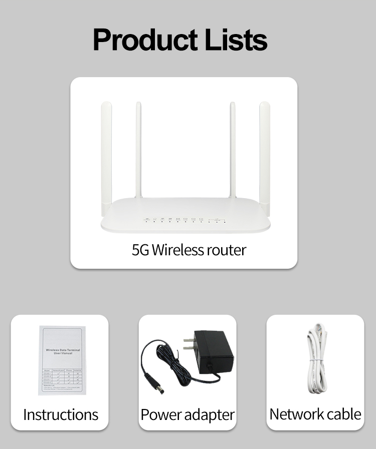 1800mbps 기가비트 Wifi6 Lte Cat12 5g Cpe 라우터, Bossgoo.com의 고품질 1800mbps 기가 ...