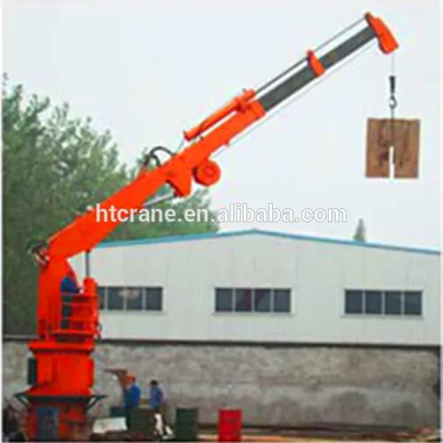 Small Hydraulic Crane Ship Crane, High Quality Small Hydraulic Crane ...
