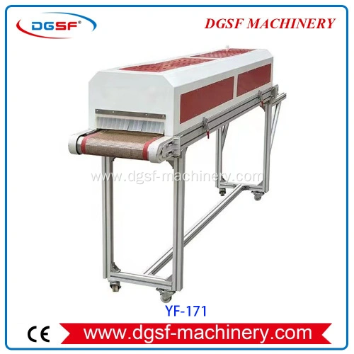 Flat Type NIR Drying Machine for Leather Belt Coloring YF-171 China ...