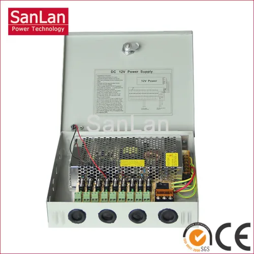 9 Channel Output Cctv Camera Switching Power Supply, High Quality 9 ...
