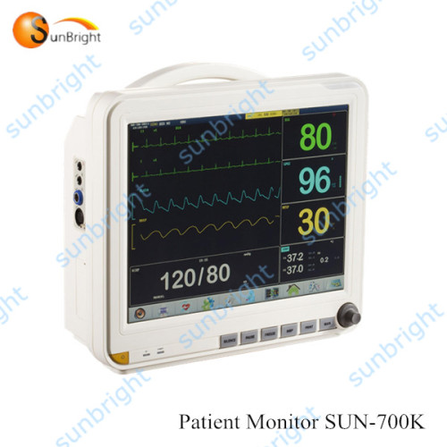 Ecg Temperature Spo2 And Bp Patient Monitor, High Quality Ecg ...