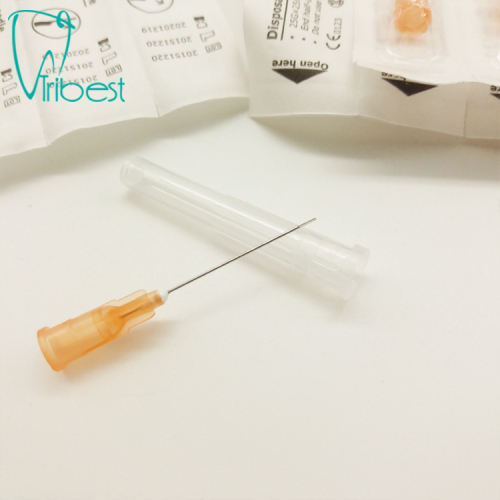 Disposable Plastic 25g Half Cut Irrigation Needle, High Quality ...