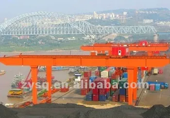 Container Gantry Crane-double Box Girder With Hanger 16ton, High ...