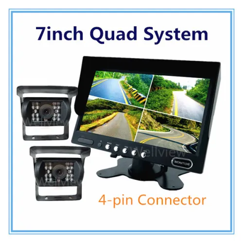 Bus Camera 24 Volt Reverse Camera System 7inch,car Reverse Parking ...
